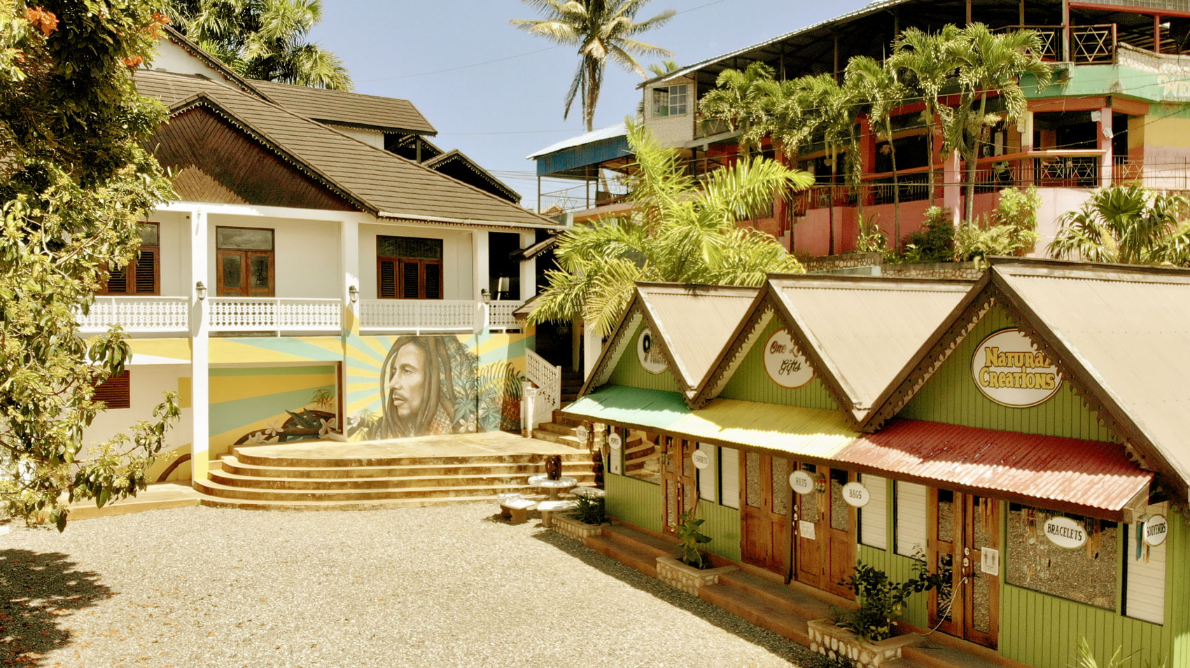 Location - 9 Mile Reggae Land - Bob Marley Mausoleum